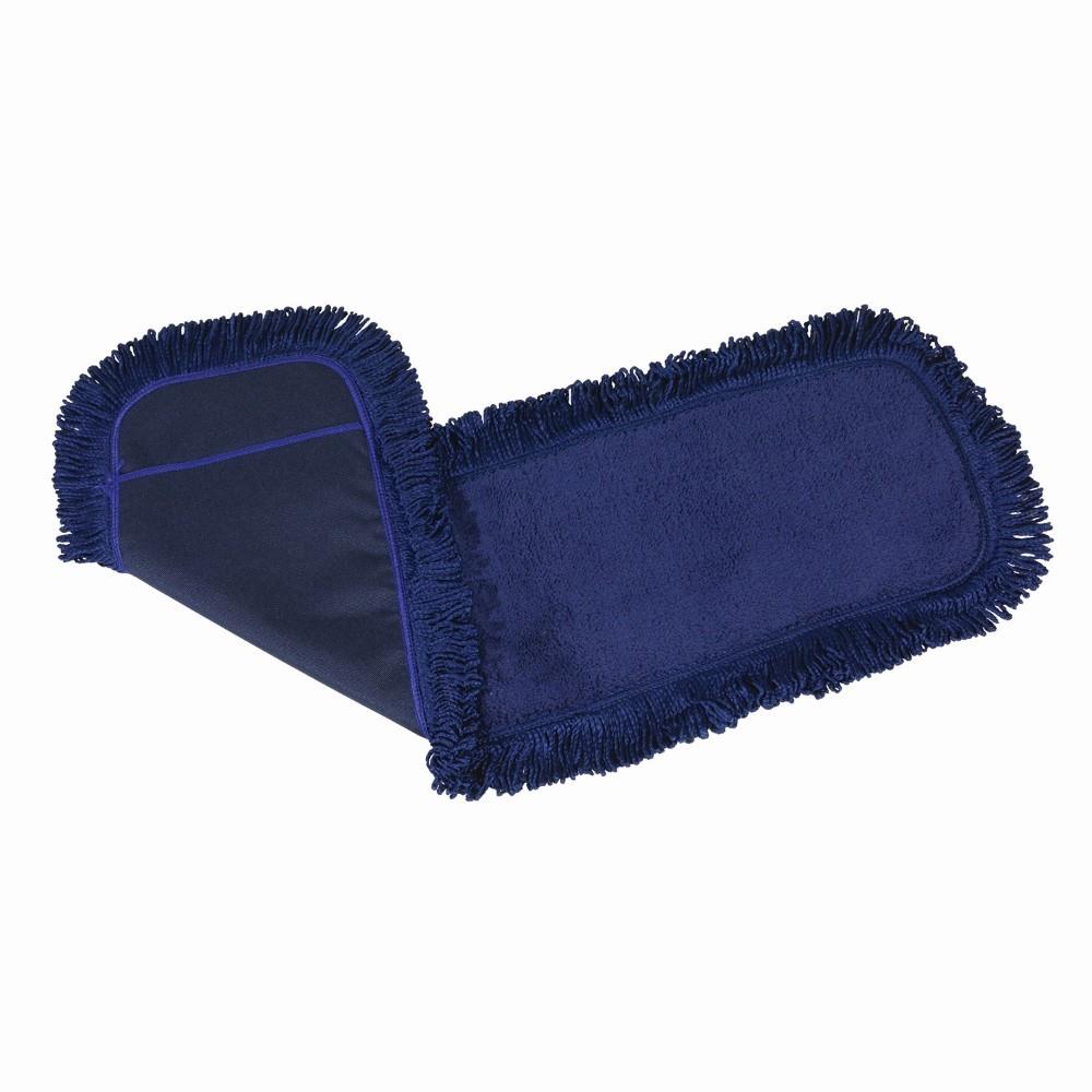 Microfiber Loop-End Dust Mop, Blue, 72", Each - mastersupplyonline