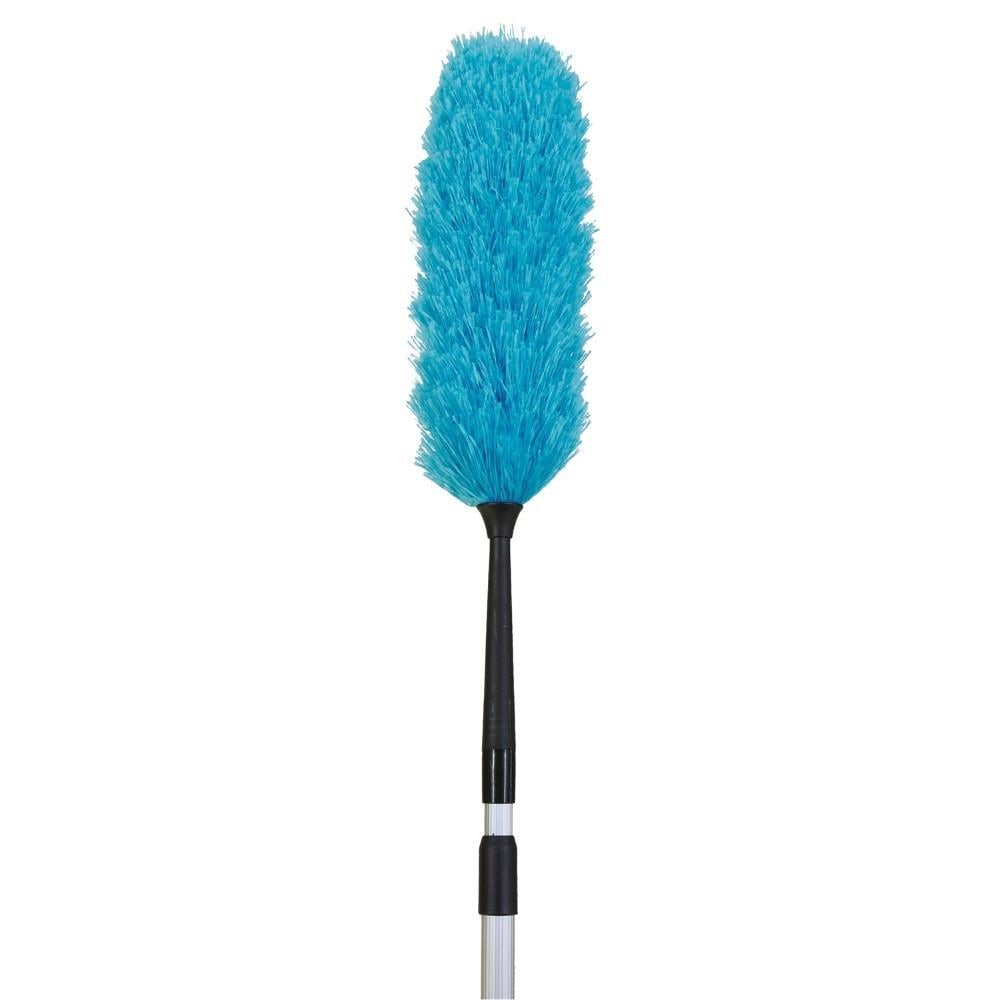 MaxiPlus Microfiber Duster, 12" Head, 68" Adjustable Aluminum Handle ...