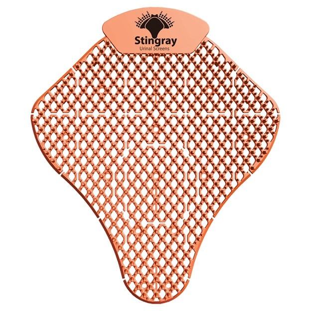 Stingray Flexable Deodorizing Urinal Screen, Mango, 6/Box ...