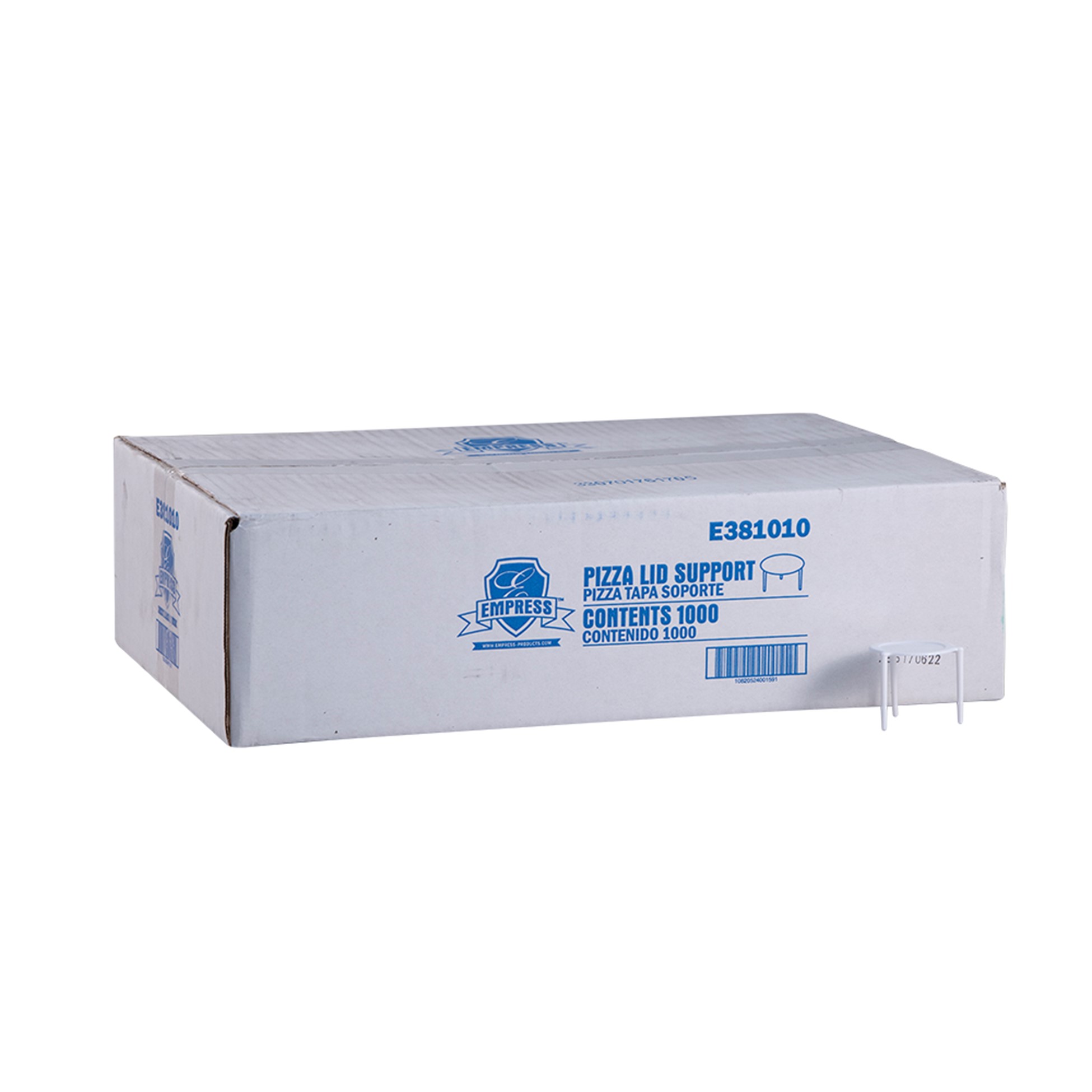Pizza Lid Support, "Pizza Stacks", White, 1000/Case - mastersupplyonline