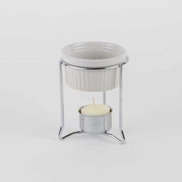 American Metalcraft Butter Warmer, Ceramic Ramekin with Stand, Each ...