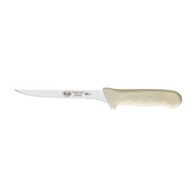 Stal, 6" Boning Knife, White PP Handle, Wide - mastersupplyonline