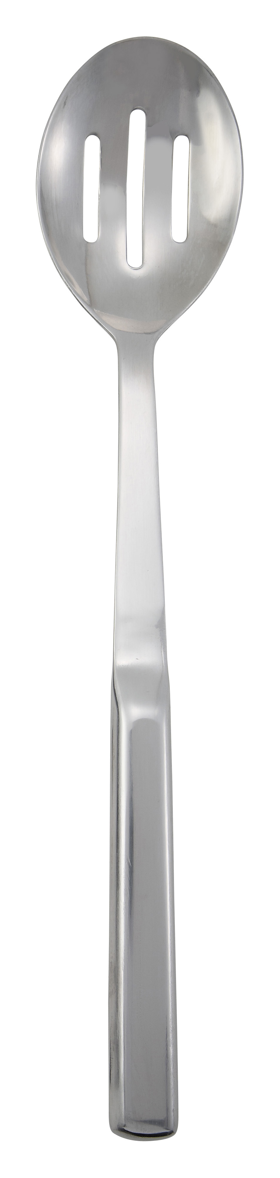 11-3/4" Slotted Spoon, Hollow Hdl, S/S - mastersupplyonline