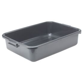 5" Dish Box, Standard Weight, Black - mastersupplyonline