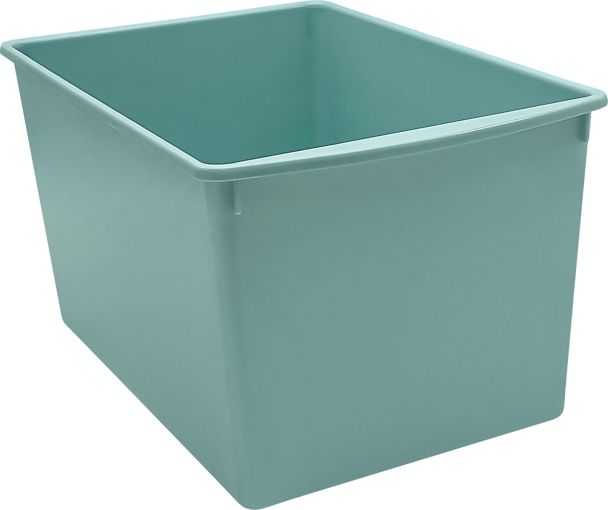 Calming Blue Plastic Multi-Purpose Bin - The School Box Inc