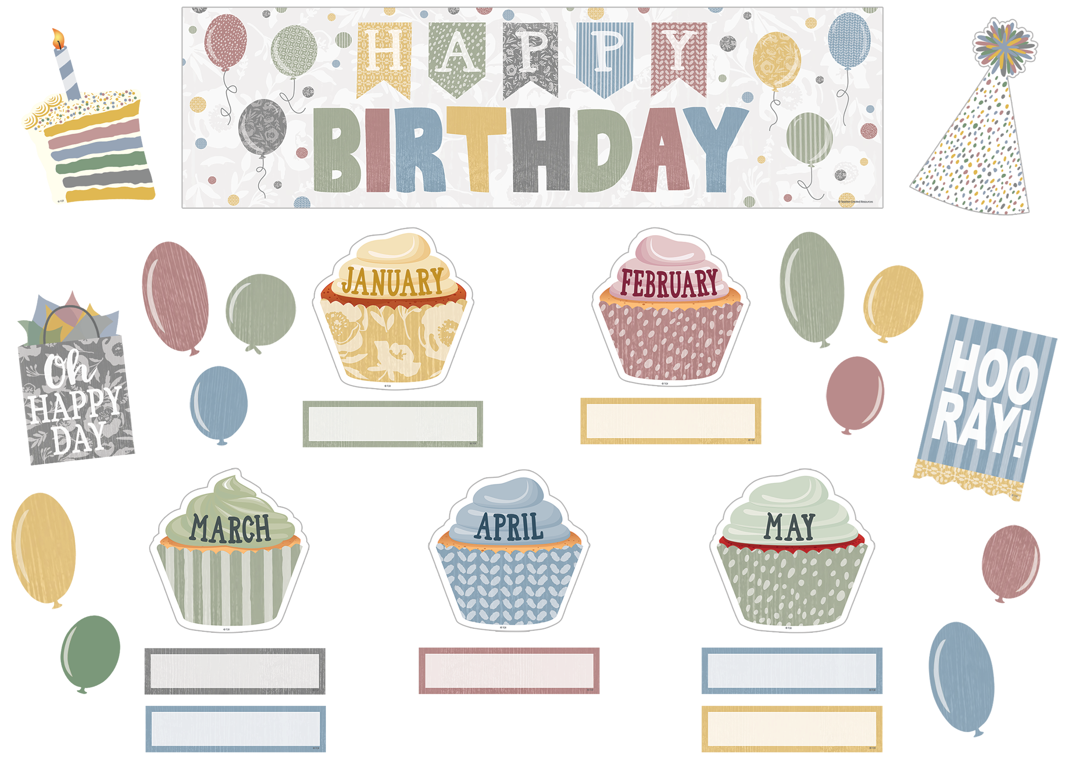 Classroom Birthday & Job Helper Sets| Teacher Supply Store - The School ...