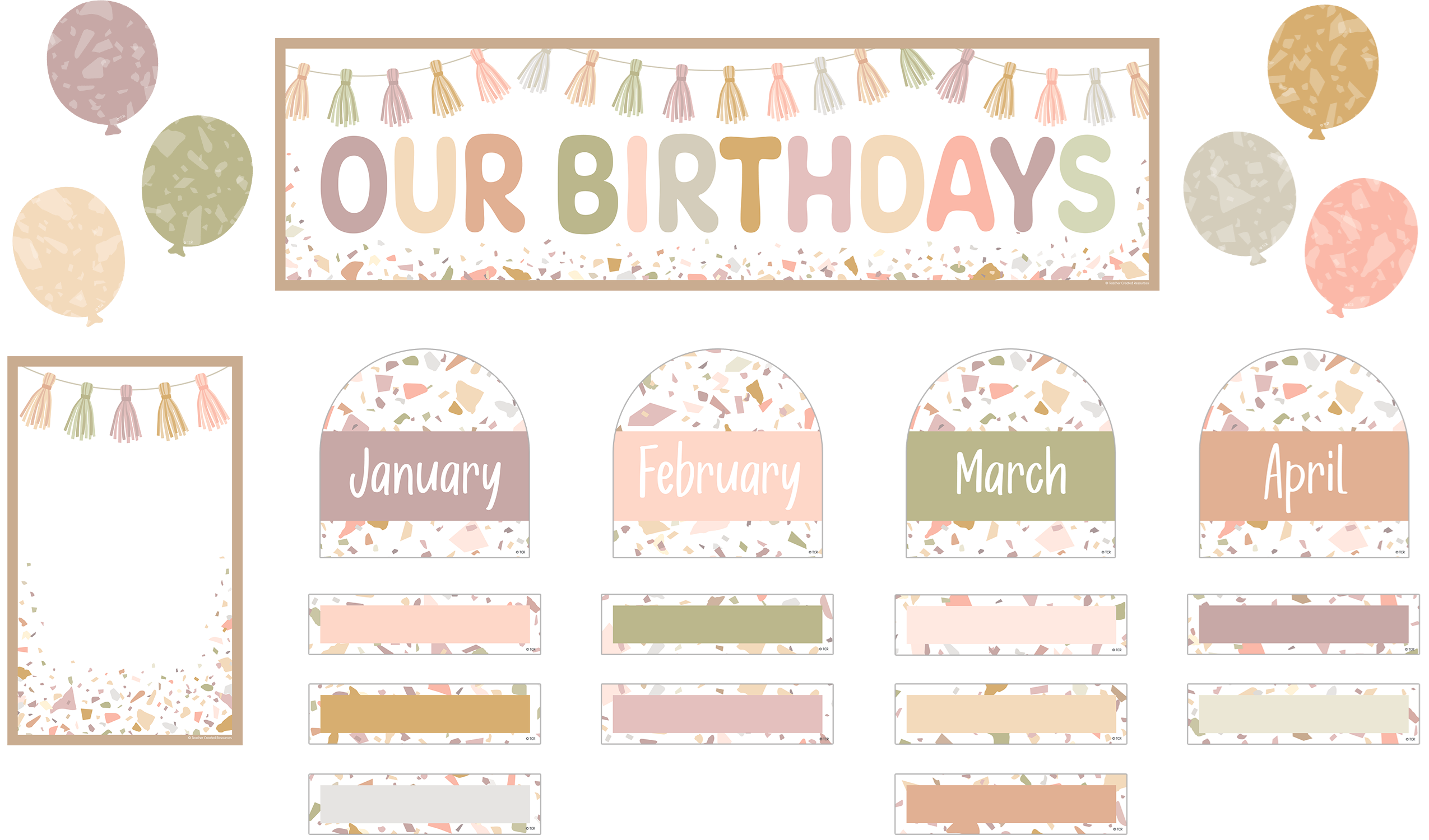 Classroom Birthday & Job Helper Sets| Teacher Supply Store - The School ...