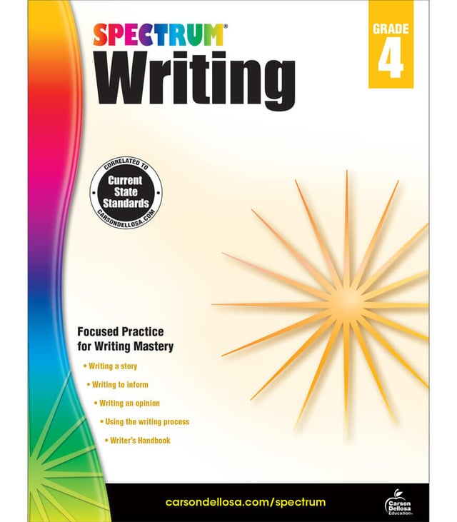 Spectrum Writing Gr 4 - The School Box Inc