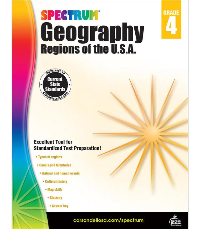 Spectrum Geography Gr 4 - The School Box Inc
