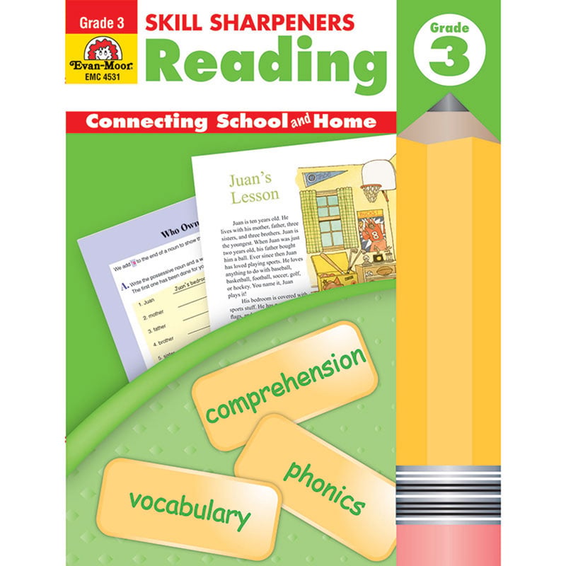 Skill Sharpeners Reading Gr 3 - The School Box Inc