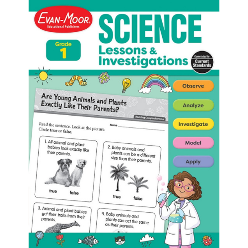 Science Lessons & Investigations Gr 1 - The School Box Inc