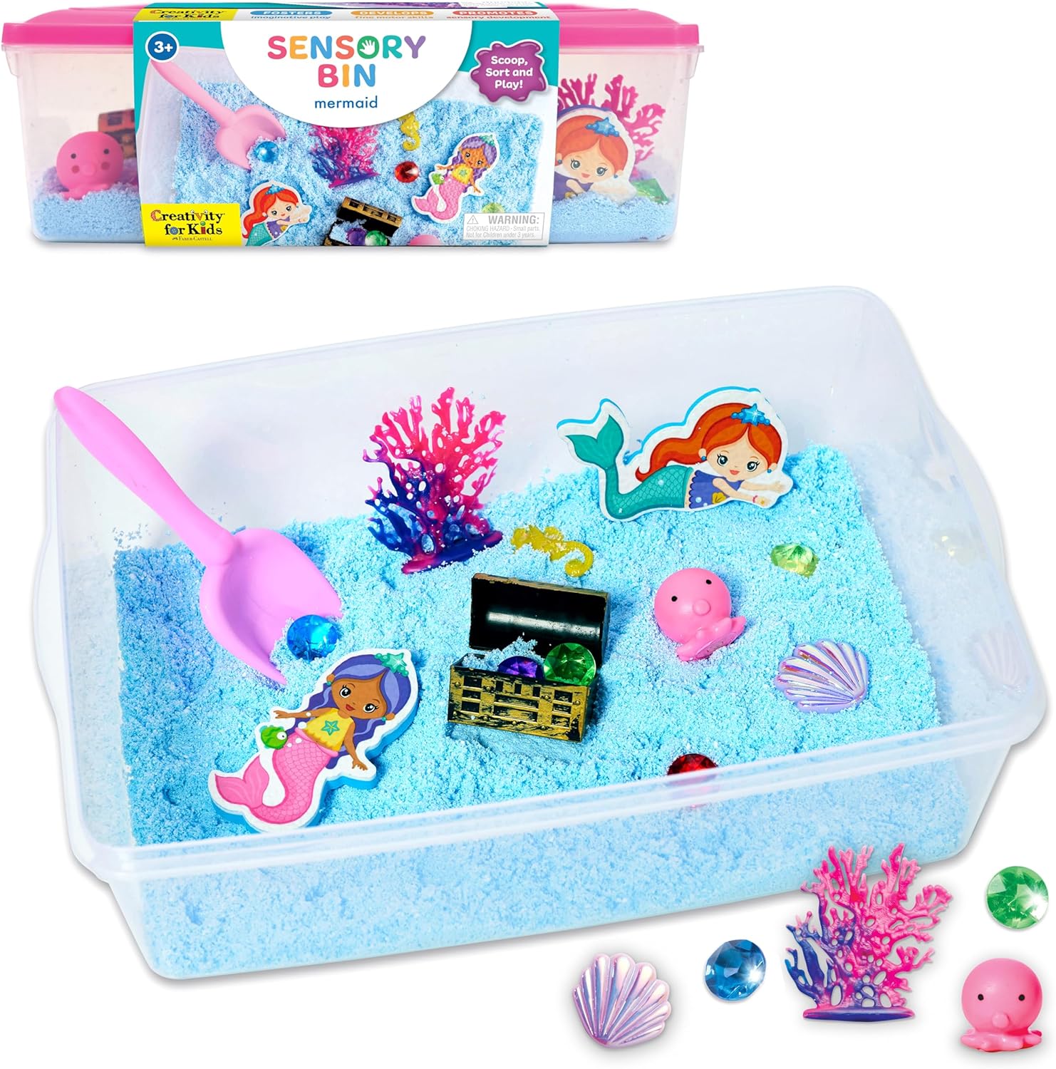 Mermaid Sensory Bin - The School Box Inc