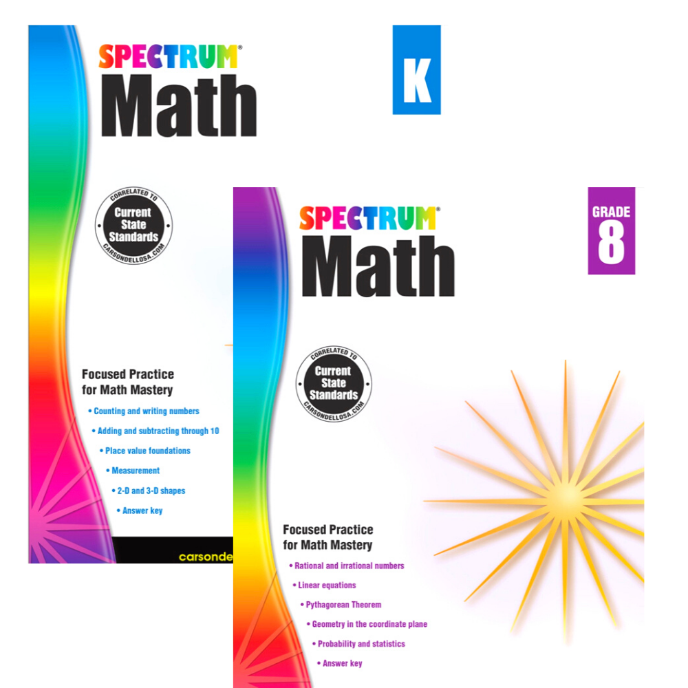 Spectrum | Learning Workbooks | At Home Learning | Learning - The ...