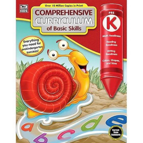 Comprehensive Curriculum of Basic Skills Workbook PreK - The School Box Inc