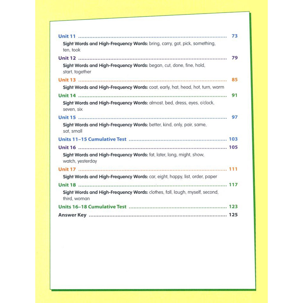 Smart Start: Sight Words Grade:1 - The School Box Inc