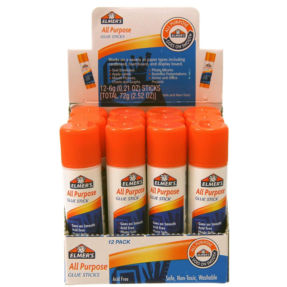 Elmer's Glue Sticks | Prang Glue Sticks | Hot Glue Sticks - The School ...