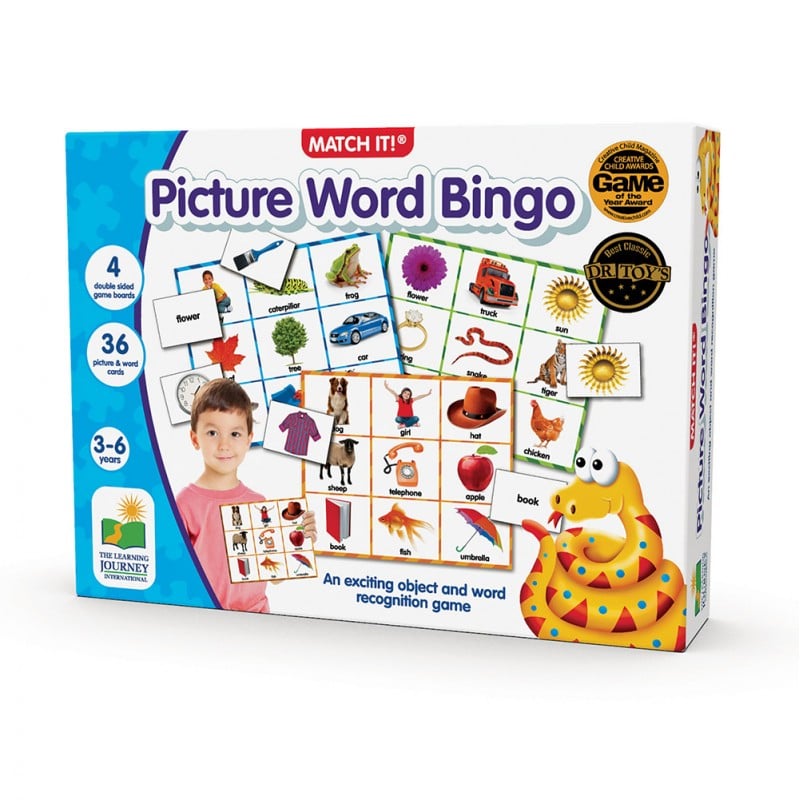 Picture Word Bingo - The School Box Inc