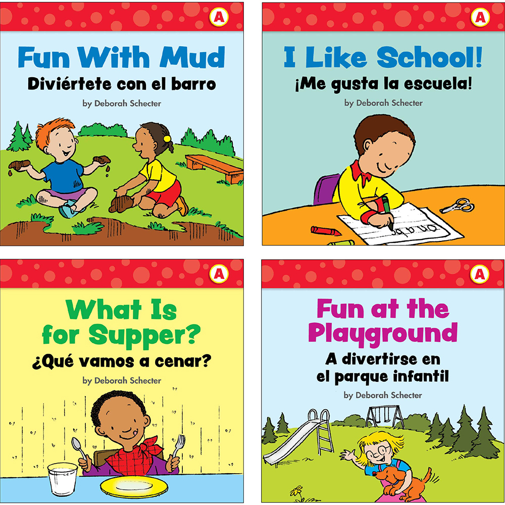 English-Spanish First Little Readers Level A Pack - The School Box Inc