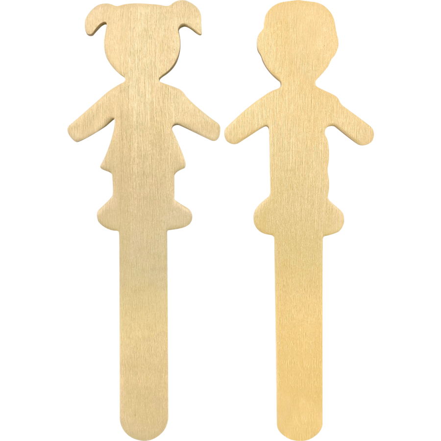 Craft Stick People | Arts & Crafts | Imaginative Play | The School Box ...