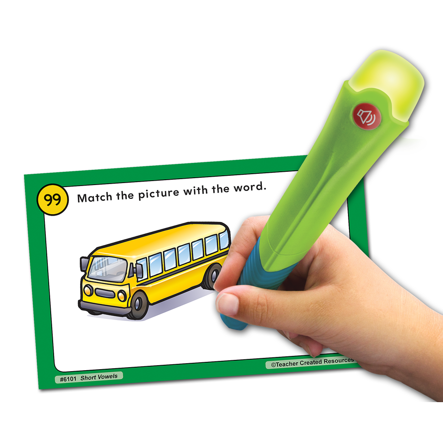 Power Pen Learning Cards Short Vowels - The School Box Inc