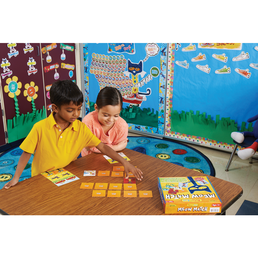 Pete The Cat Meow Match Game - The School Box Inc