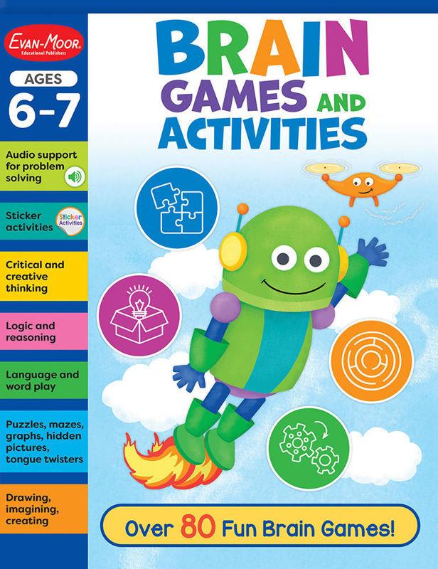 Brain Games and Activities Ages 6-7 - The School Box Inc
