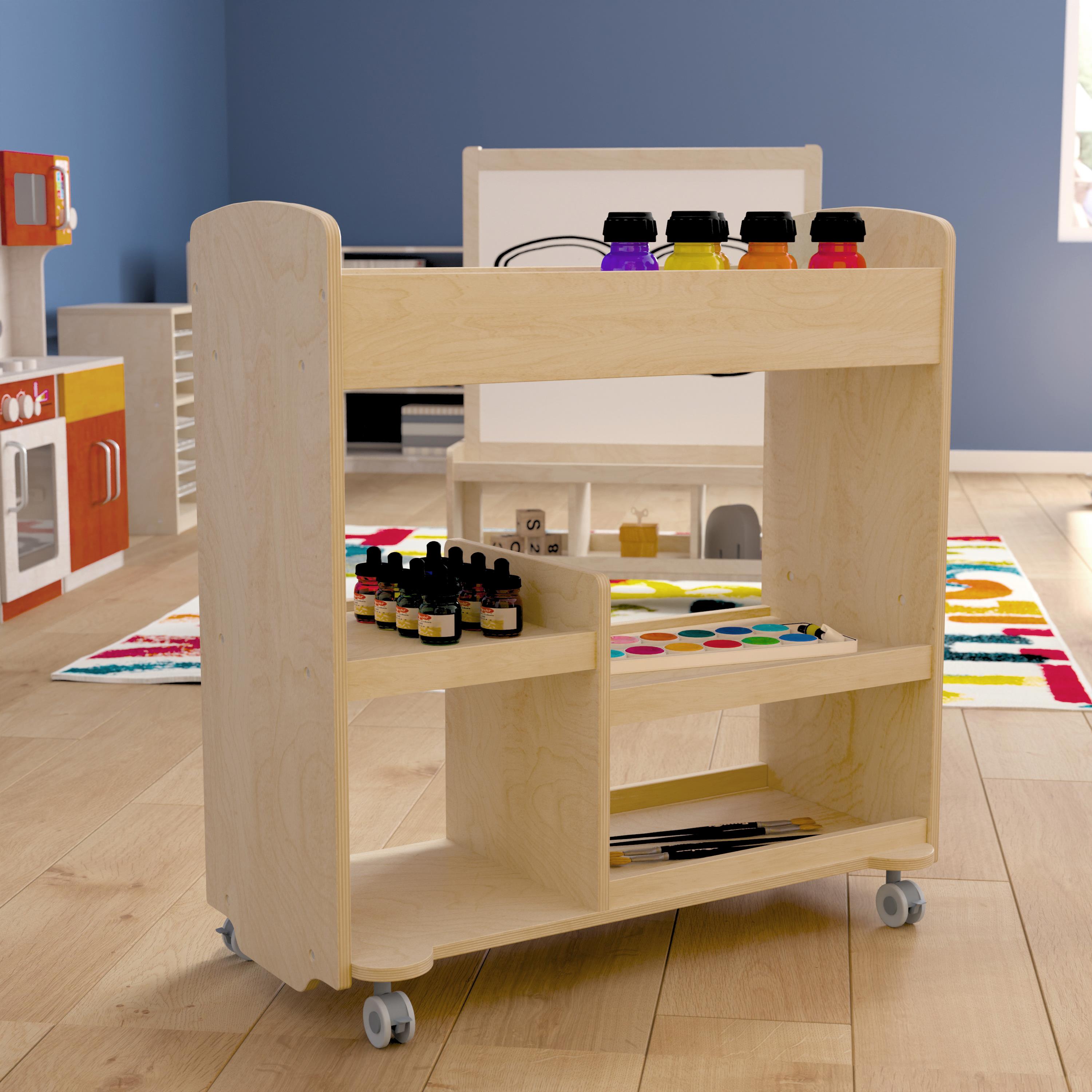 Wooden Classroom Storage - The School Box Inc