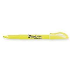Highlighter Pocket Yellow (10) - Shop VIB - Virginia Industries for the ...