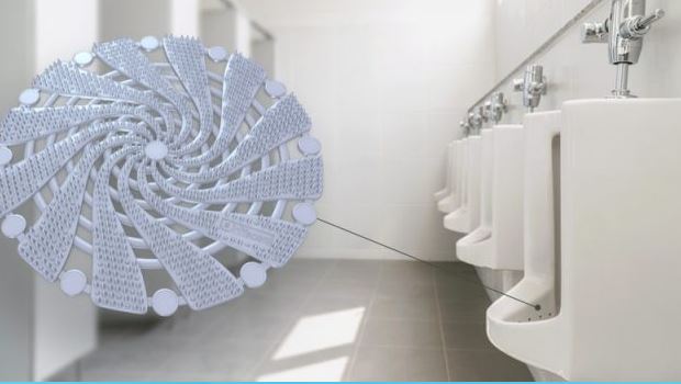 Pacific Waves Vortex Urinal Screen - Short and Simple Supplies
