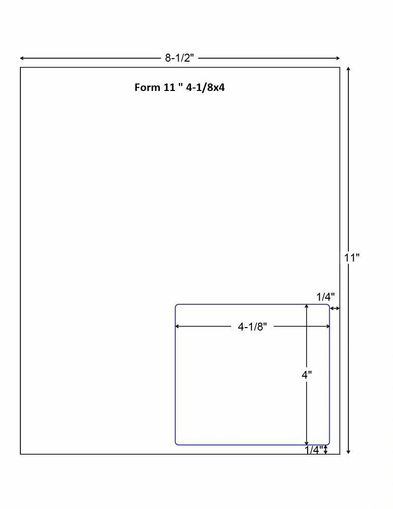 Integrated Label Forms