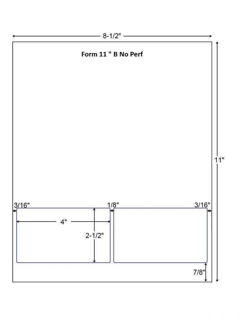 Integrated Label Forms