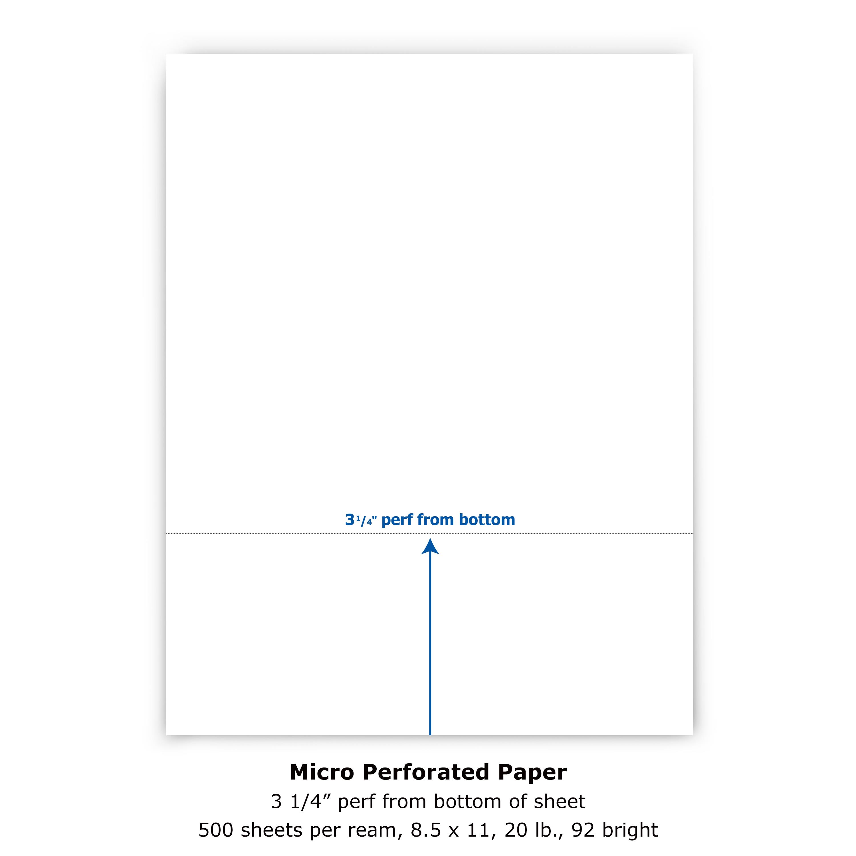 Perforated Printer Paper on Sale