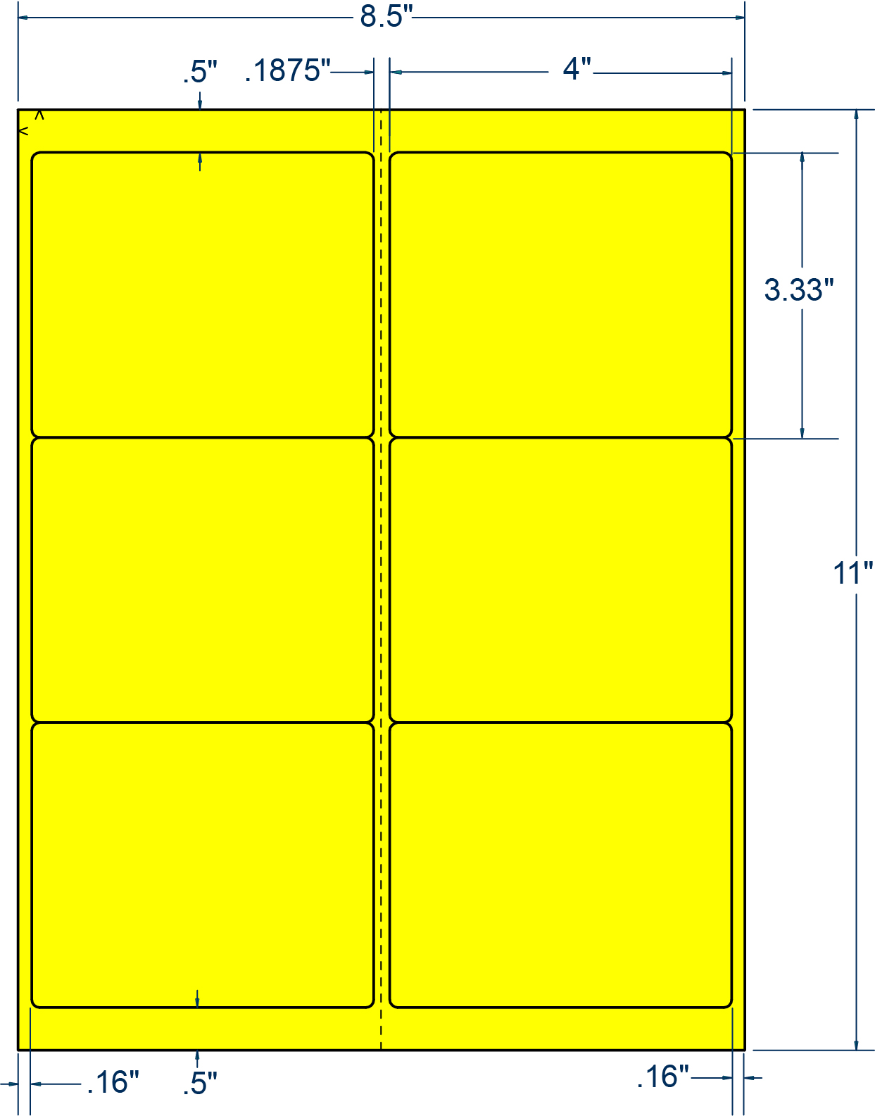 Color Address Labels and Shipping Label Laser-InkJet-Copier Labels