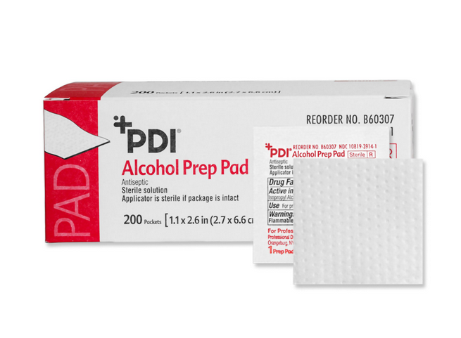 Sterile Alcohol Prep Pad - 200/BX - US Labels and Materials Group