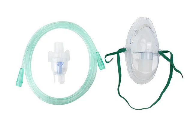 Small Volume Nebulizer 6 cc Cups - w/ 7' Tubing and Aerosol Elongated ...