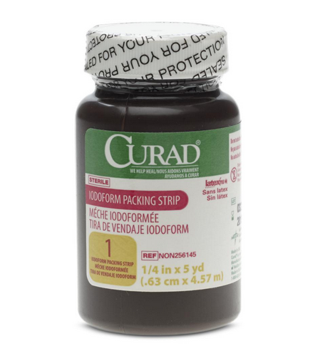 CURAD Sterile Iodoform Packing Strips - US Labels and Materials Group