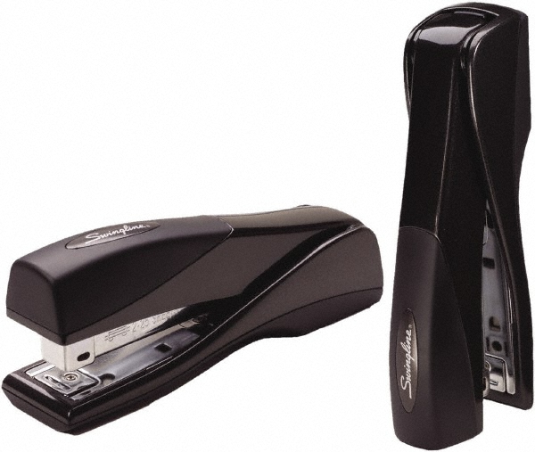 25 Sheet Full Strip Desktop Stapler Graphite - knightsafetyandindustrial