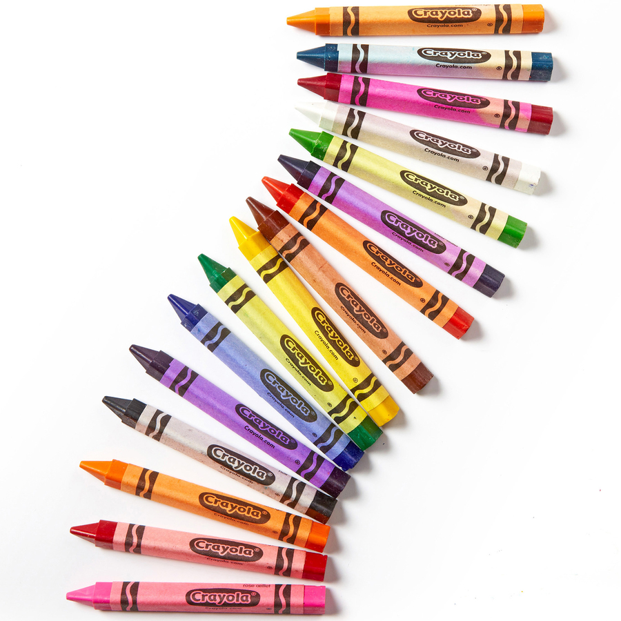 Red Orange Crayon