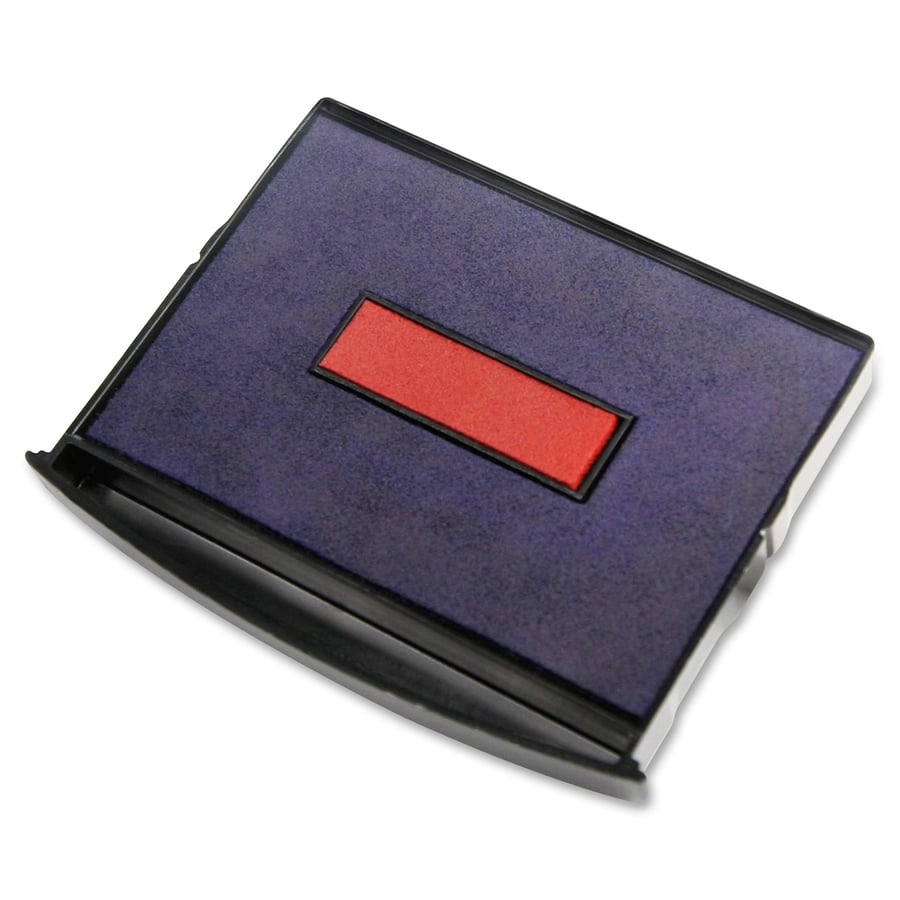 COSCO 2000 Plus S360 Two-color Ink Pad - 1 Each - Blue, COS061961, COS ...