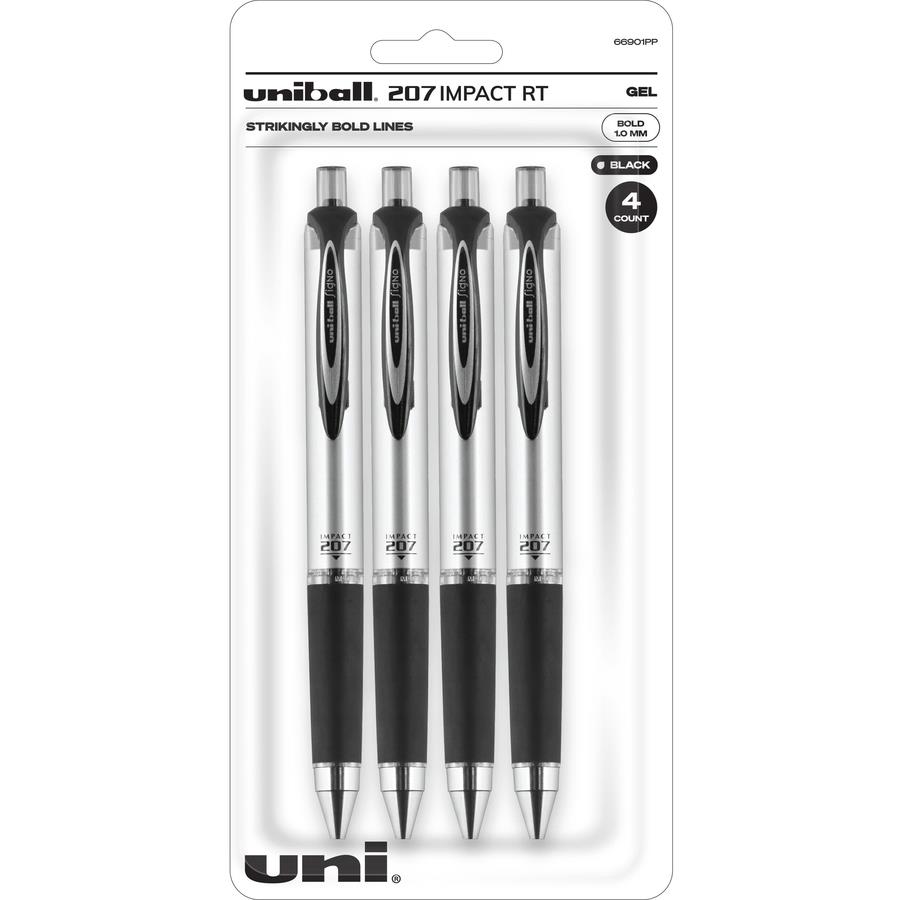 Uni ball 207 impact bold black store