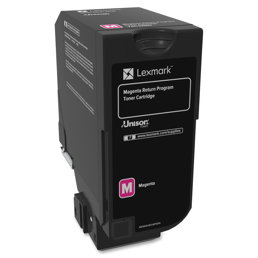 Lexmark Unison Original Toner Cartridge - Laser - Standard LEX74C10M0 ...