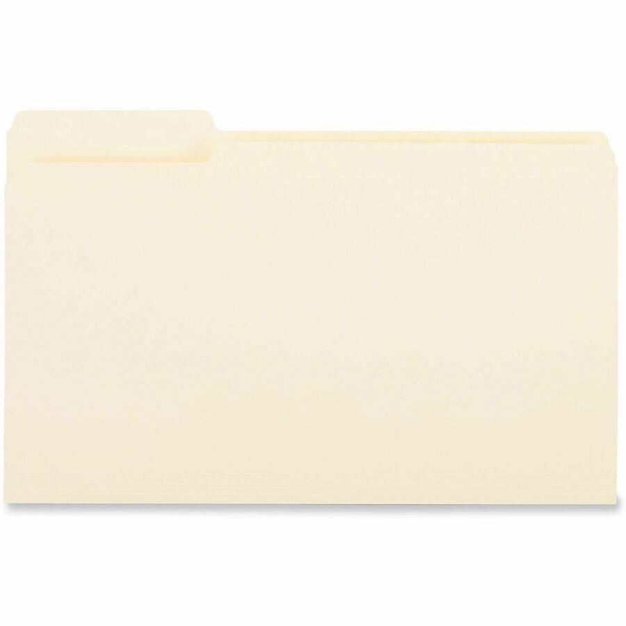 Universal 1/3 Tab Cut Legal Top Tab File Folder