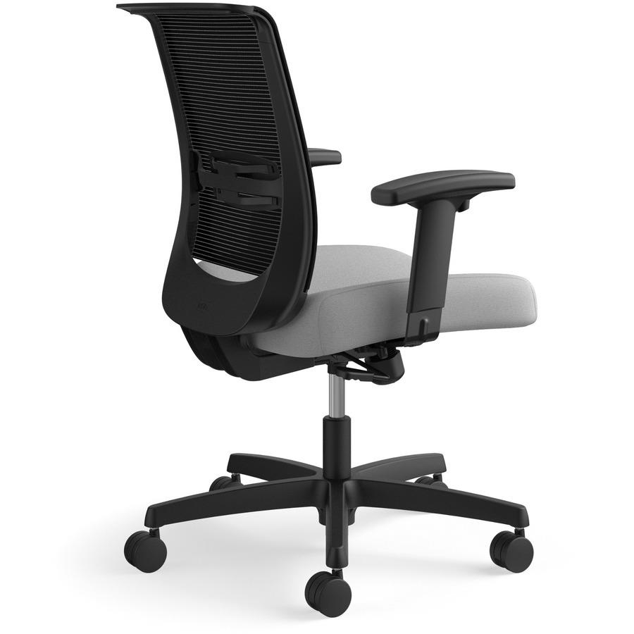 HON Convergence Task Chair Frost Fabric Seat Black Back Low Back 5 star Base Yes 1 Each ICC Business Products