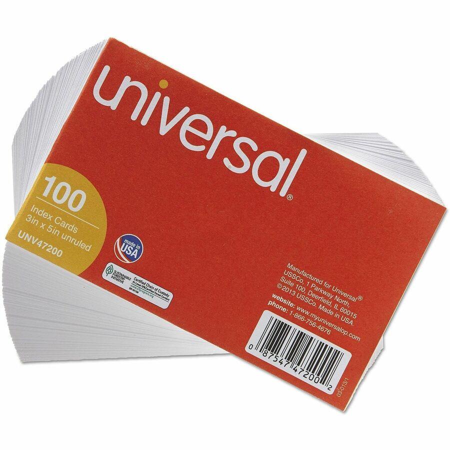 Universal Printable Index Card