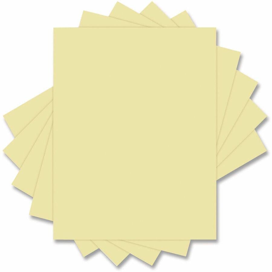 Universal Deluxe Colored Paper, 20 lb Bond Weight, 8.5 x 11, Canary ...