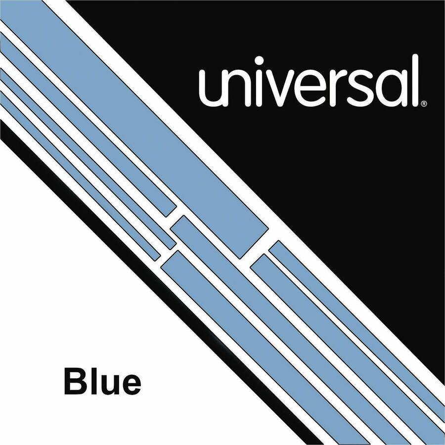 Universal Deluxe Colored Paper, 20 lb Bond Weight, 8.5 x 11, Blue, 500/Ream