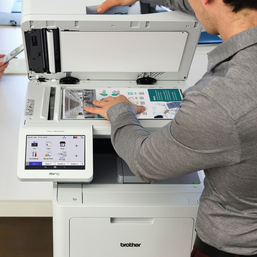 Brother Workhorse MFCL9670CDN Wireless Laser Multifunction Printer - Color