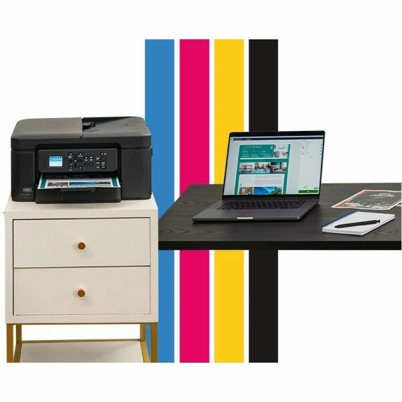 Brother Work Smart MFC-J1360DW Wired & Wireless Inkjet Multifunction ...