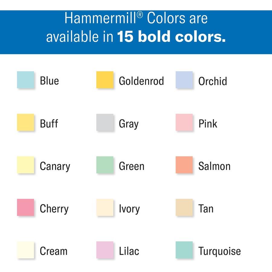 Hammermill Colors Recycled Copy Paper - Salmon