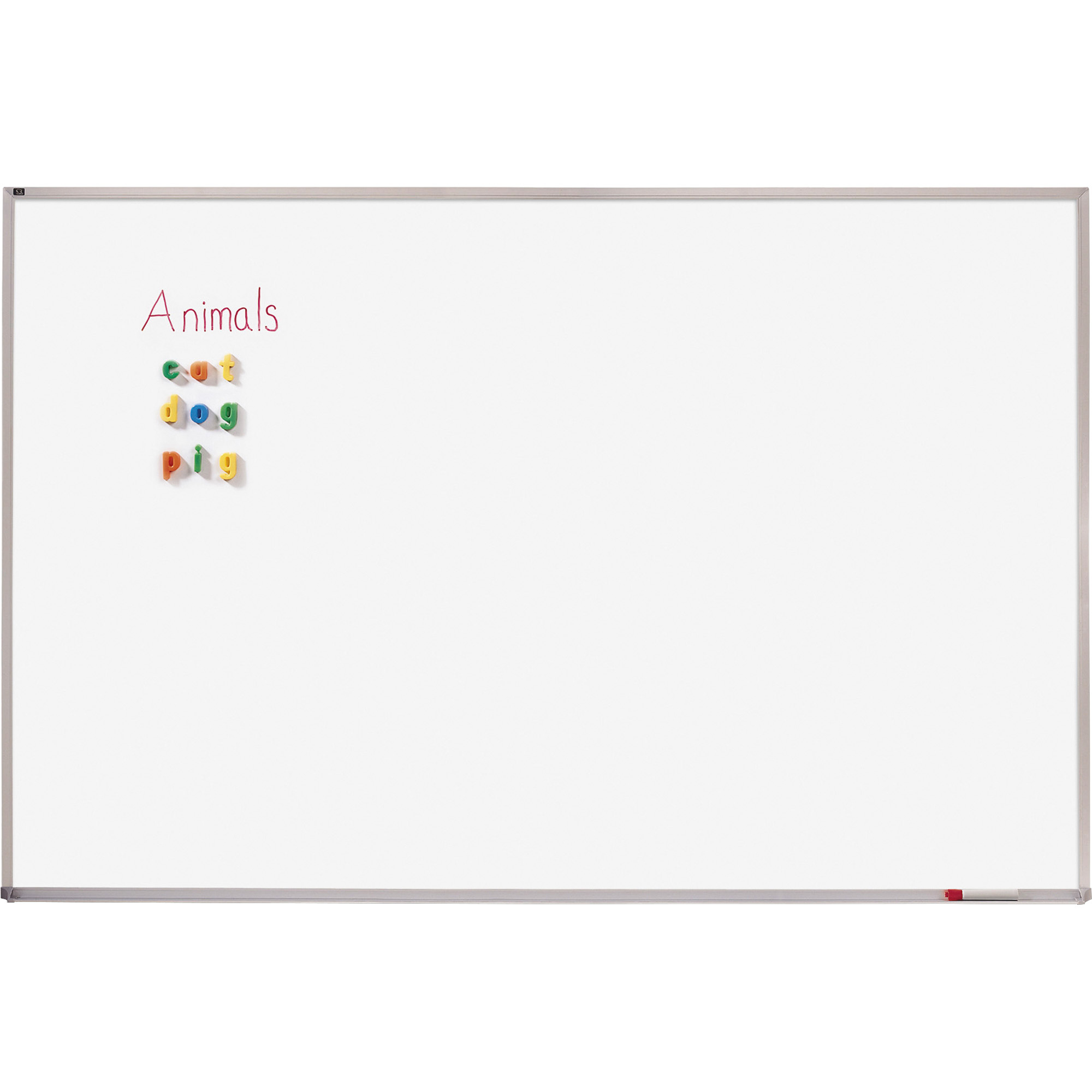 Quartet® Whiteboard, 4' x 8', Aluminum Frame